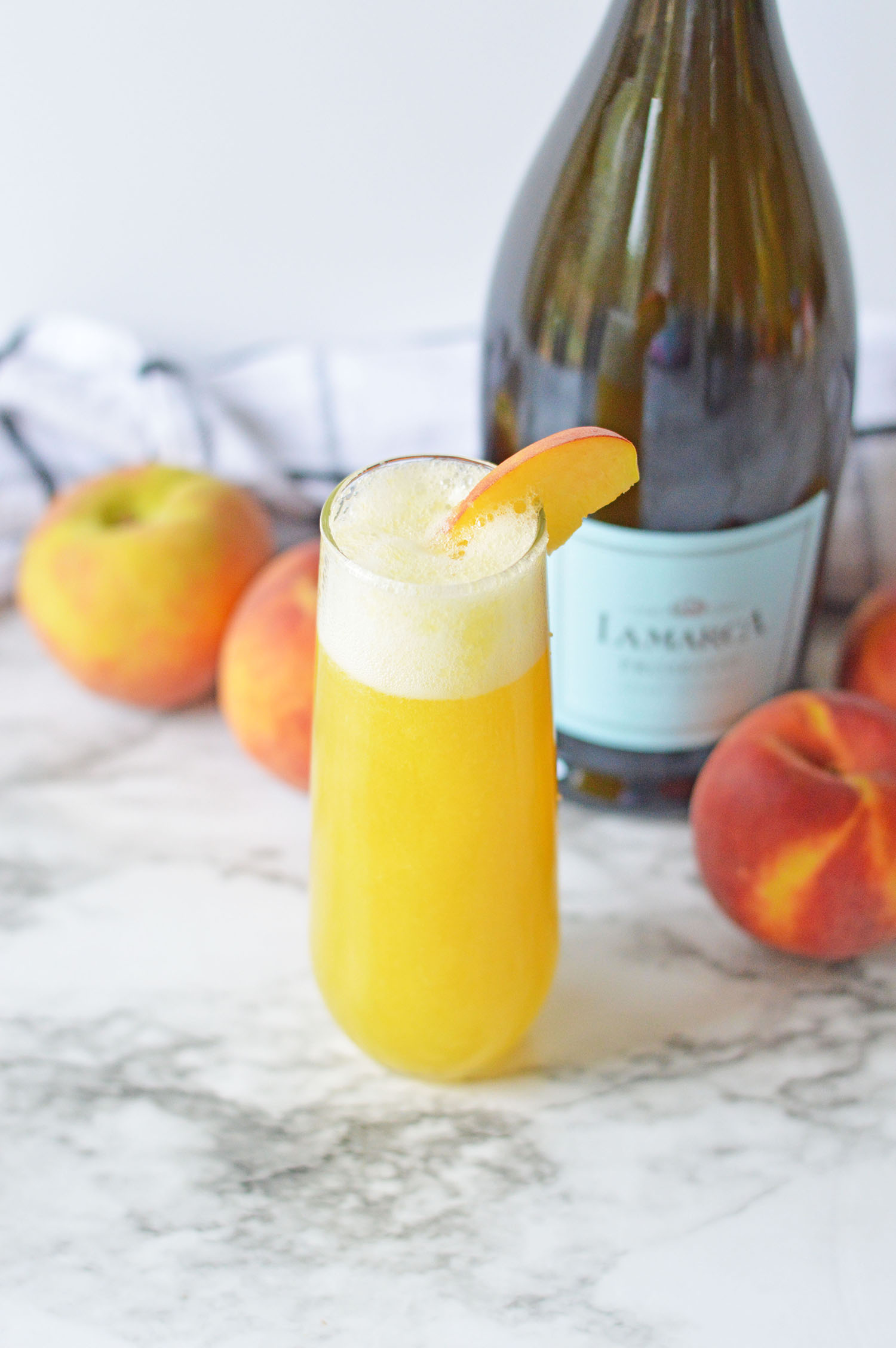 Easy Peach Bellini Recipe