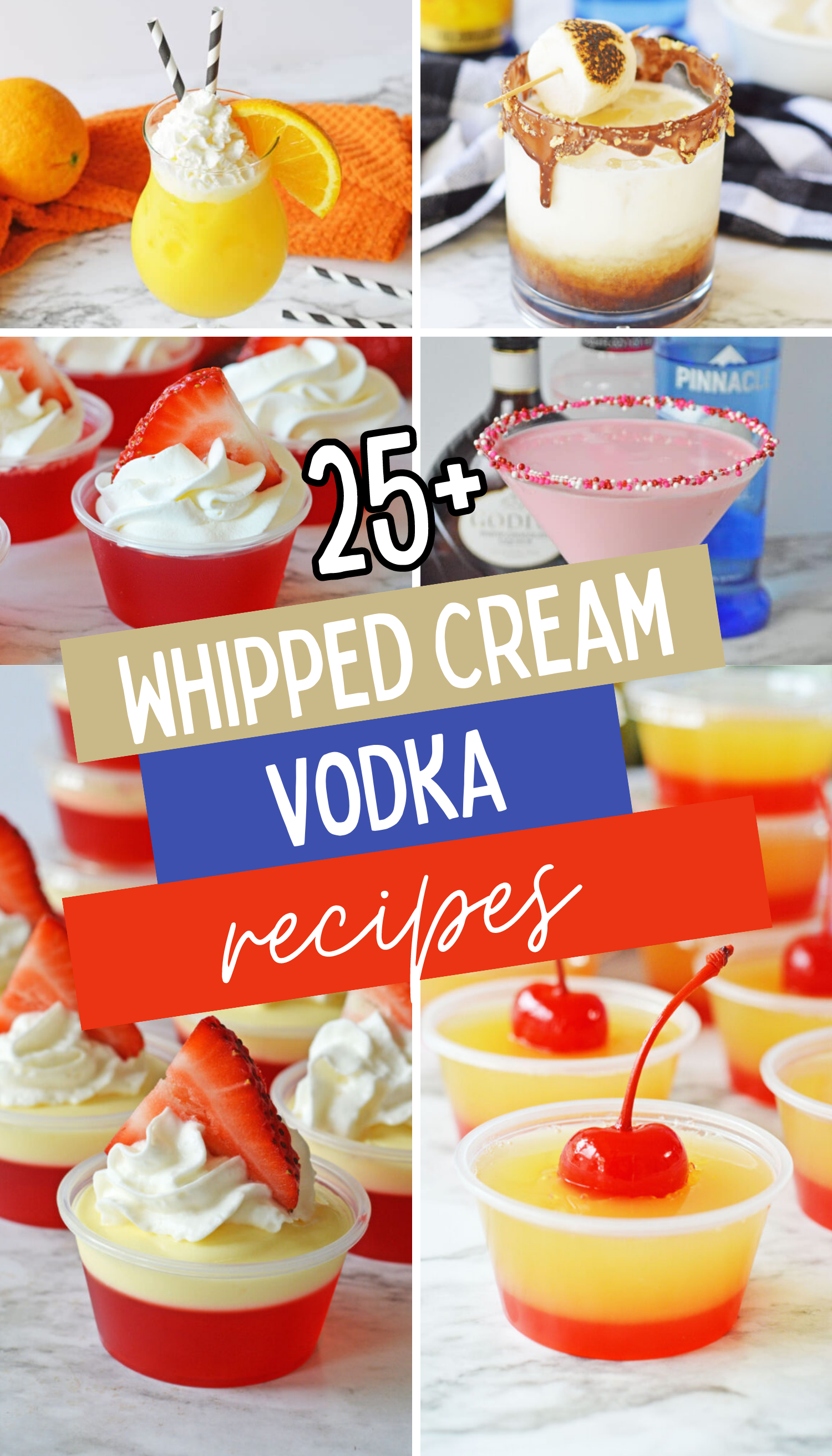 25+ Delicious Whipped Cream Vodka Recipes